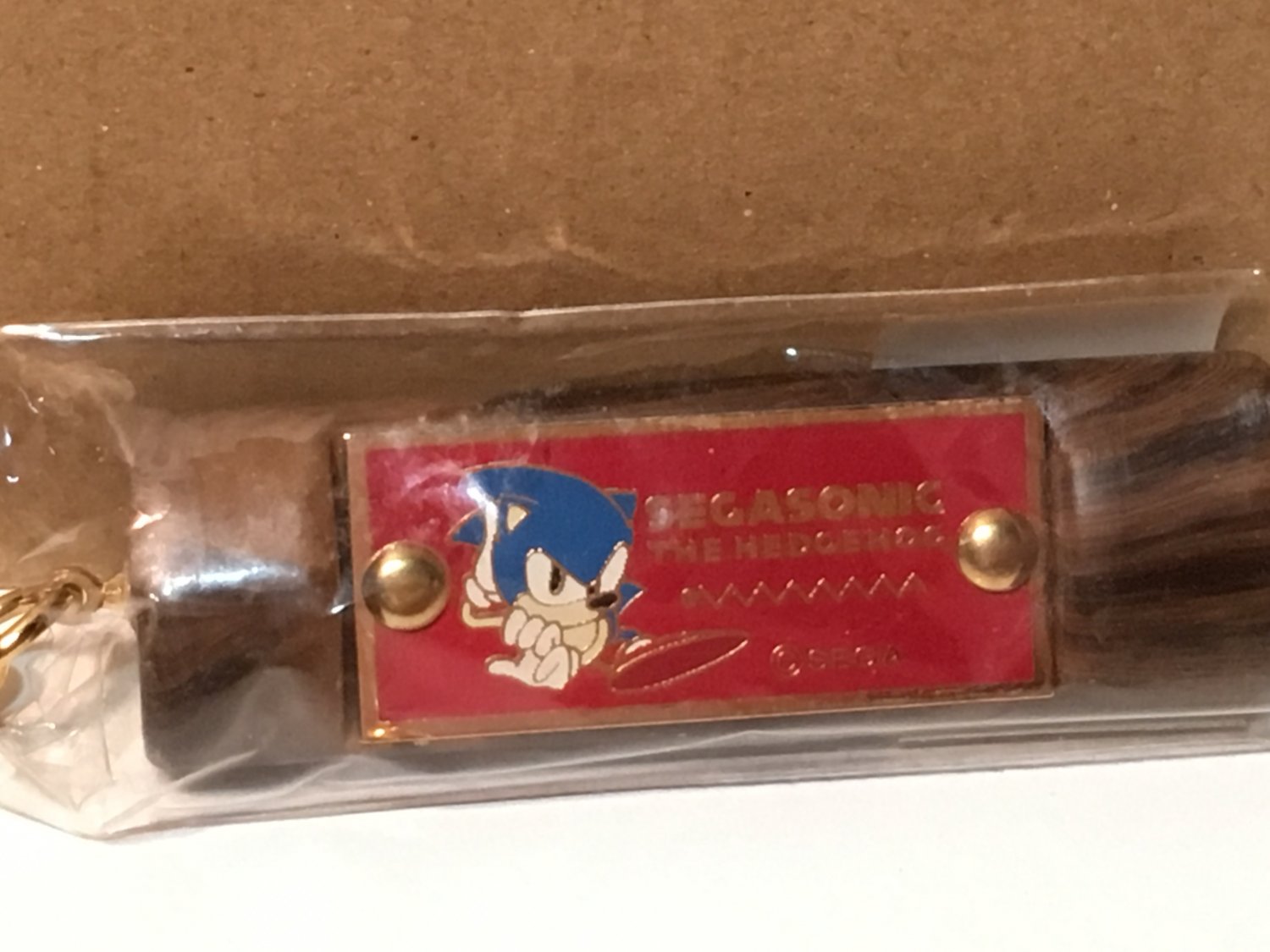 Segasonic Keychain Sonic the Hedgehog vintage collectible 1990s ...