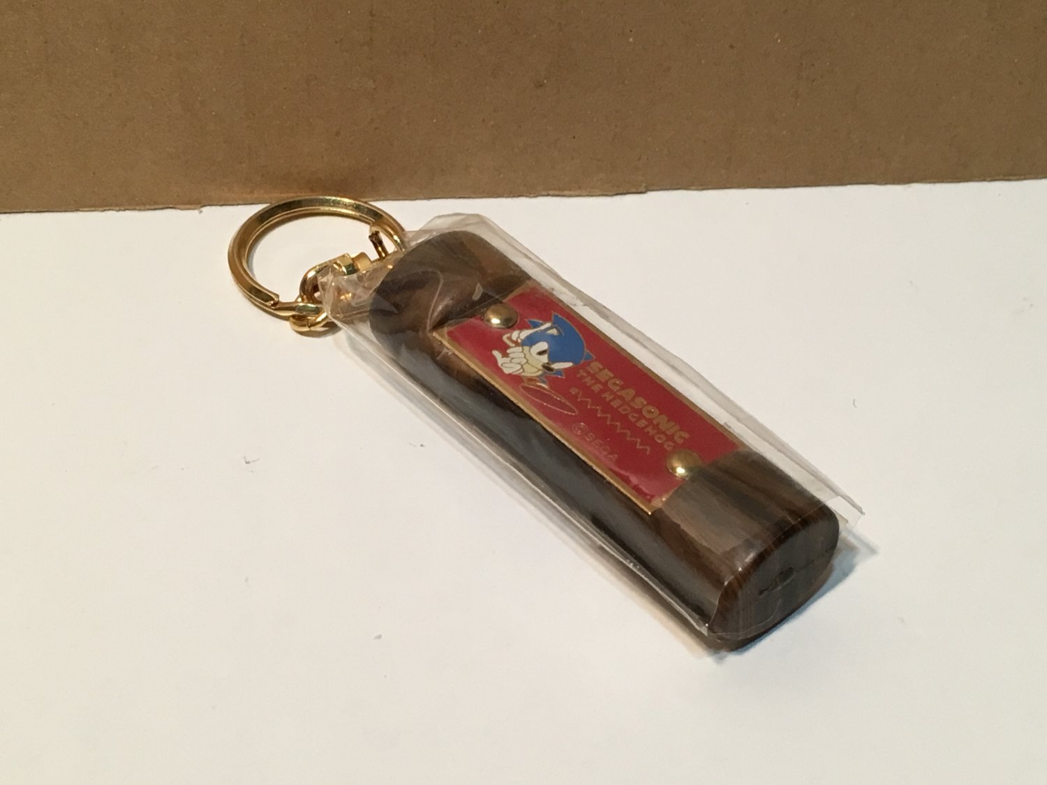 Segasonic Keychain Sonic the Hedgehog vintage collectible 1990s ...