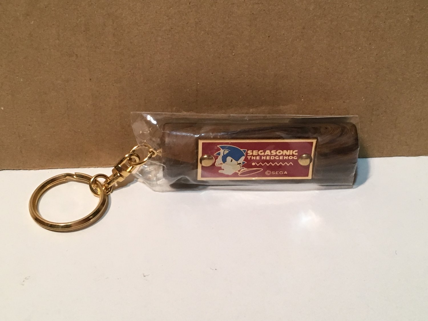 Segasonic Keychain Sonic the Hedgehog vintage collectible 1990s ...