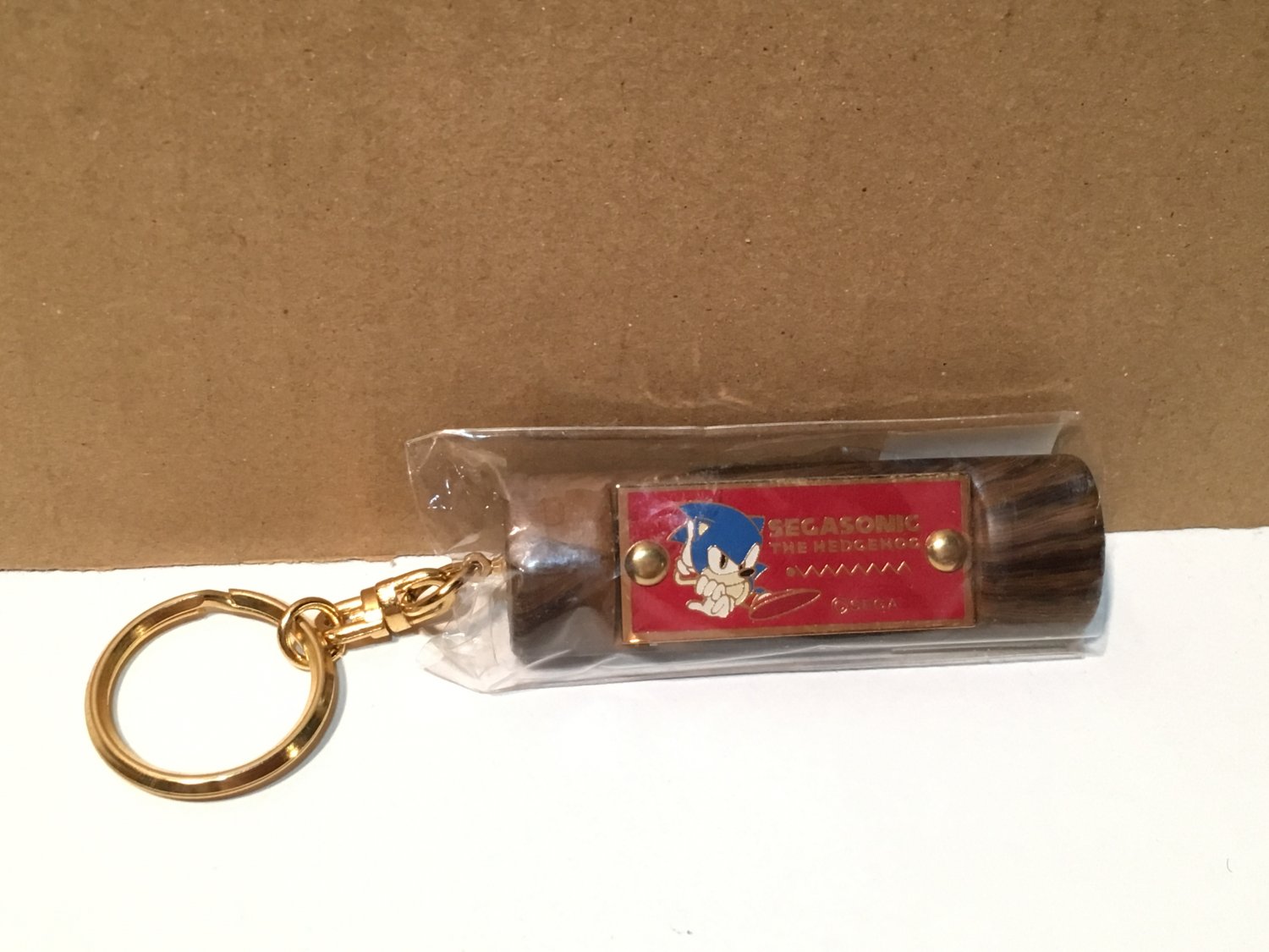Segasonic Keychain Sonic the Hedgehog vintage collectible 1990s ...