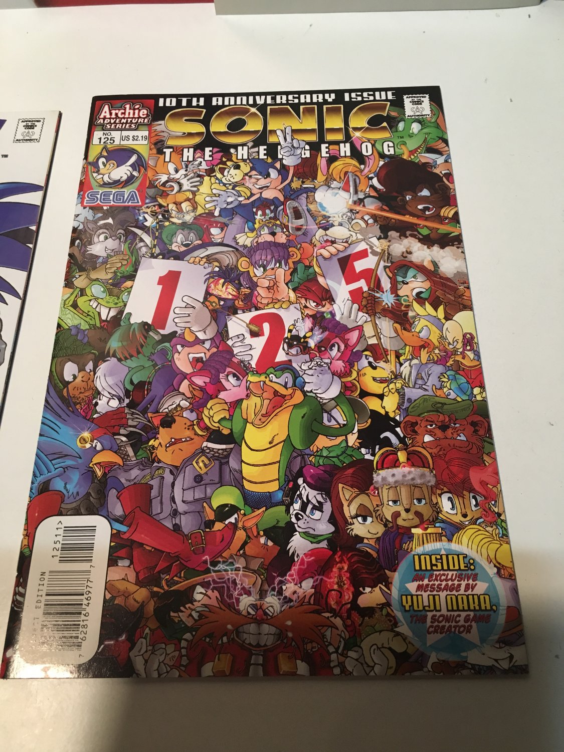 5 Sonic the Hedgehog Archie Comics Comic Books Sega Super Special Ken ...