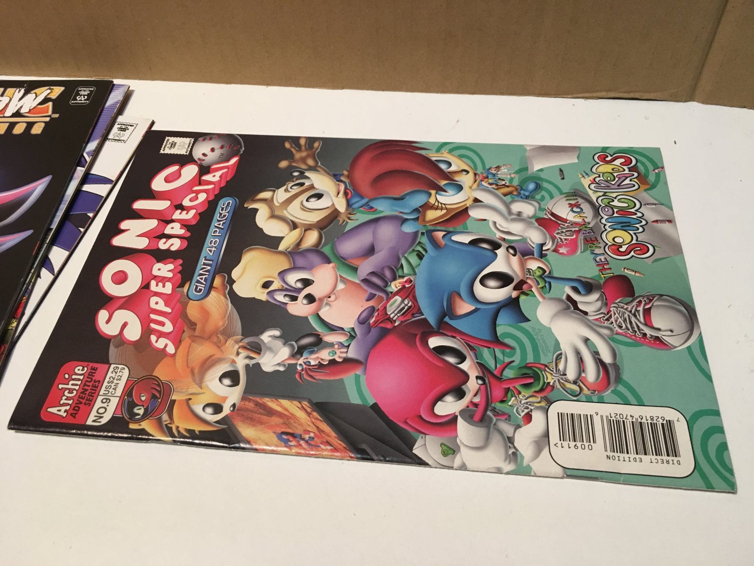 5 Sonic the Hedgehog Archie Comics Comic Books Sega Super Special Ken ...