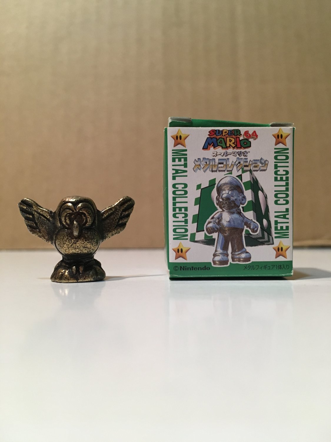 Super Mario 64 Metal Collection Figure Toy HOOTS THE OWL gashapon ...