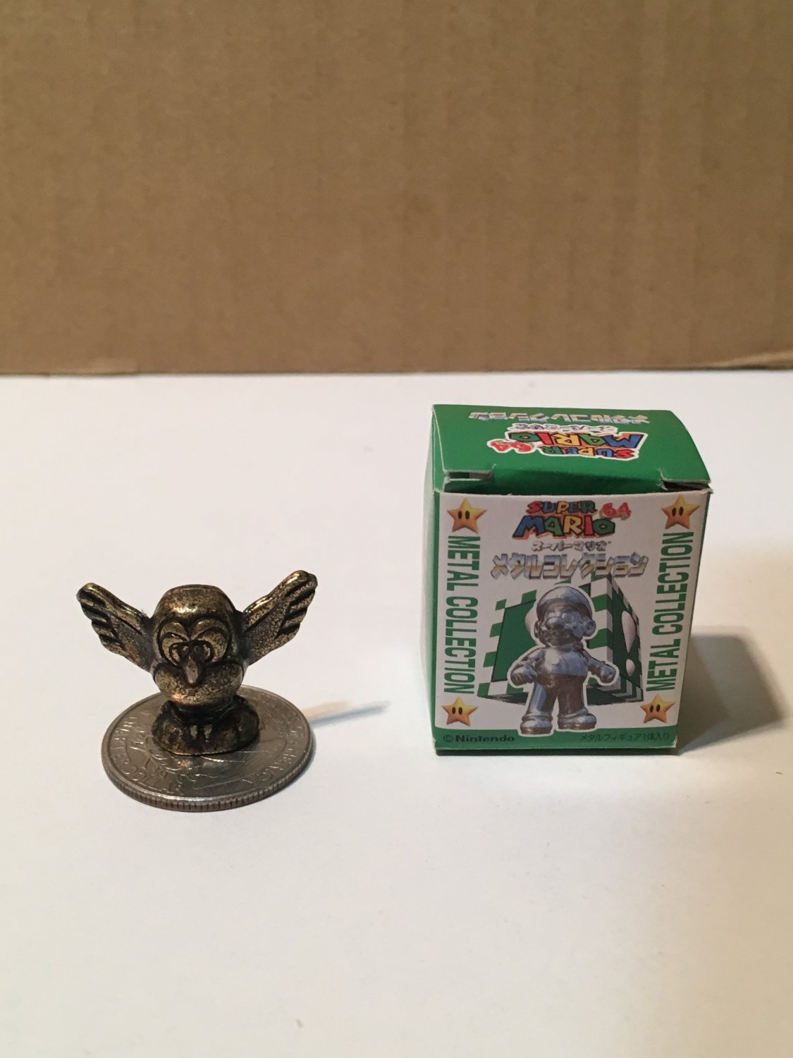 Super Mario 64 Metal Collection Figure Toy HOOTS THE OWL gashapon ...