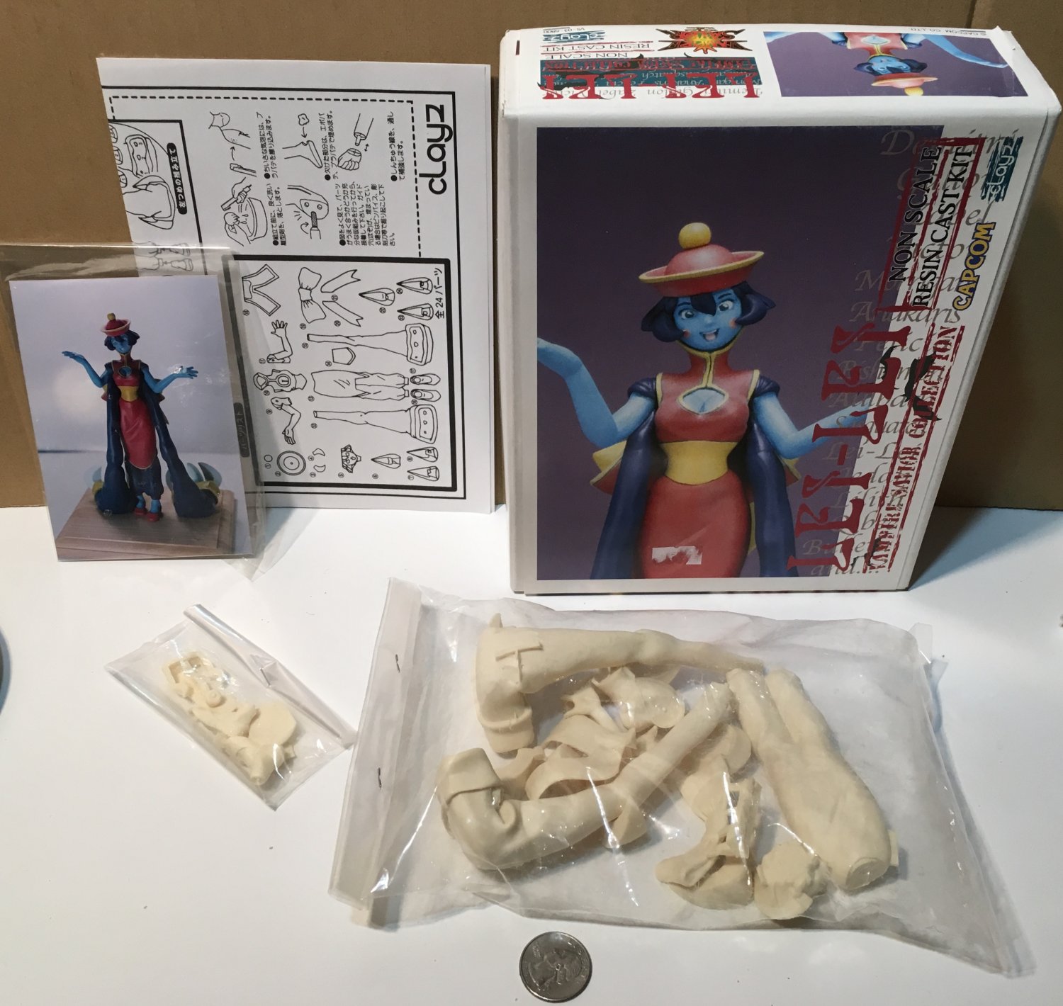 Hsien Ko Lei Lei Resin Figure Model Garage kit toy Darkstalkers Vampire ...