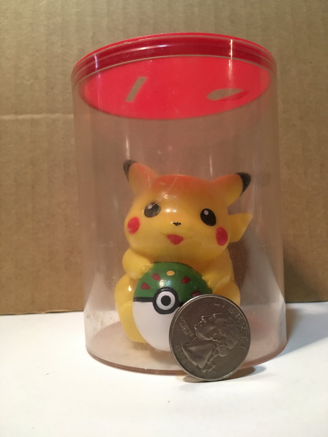 Pikachu Friend Ball Coin Piggy Bank Money Box Pokemon Banpresto Can Can ...