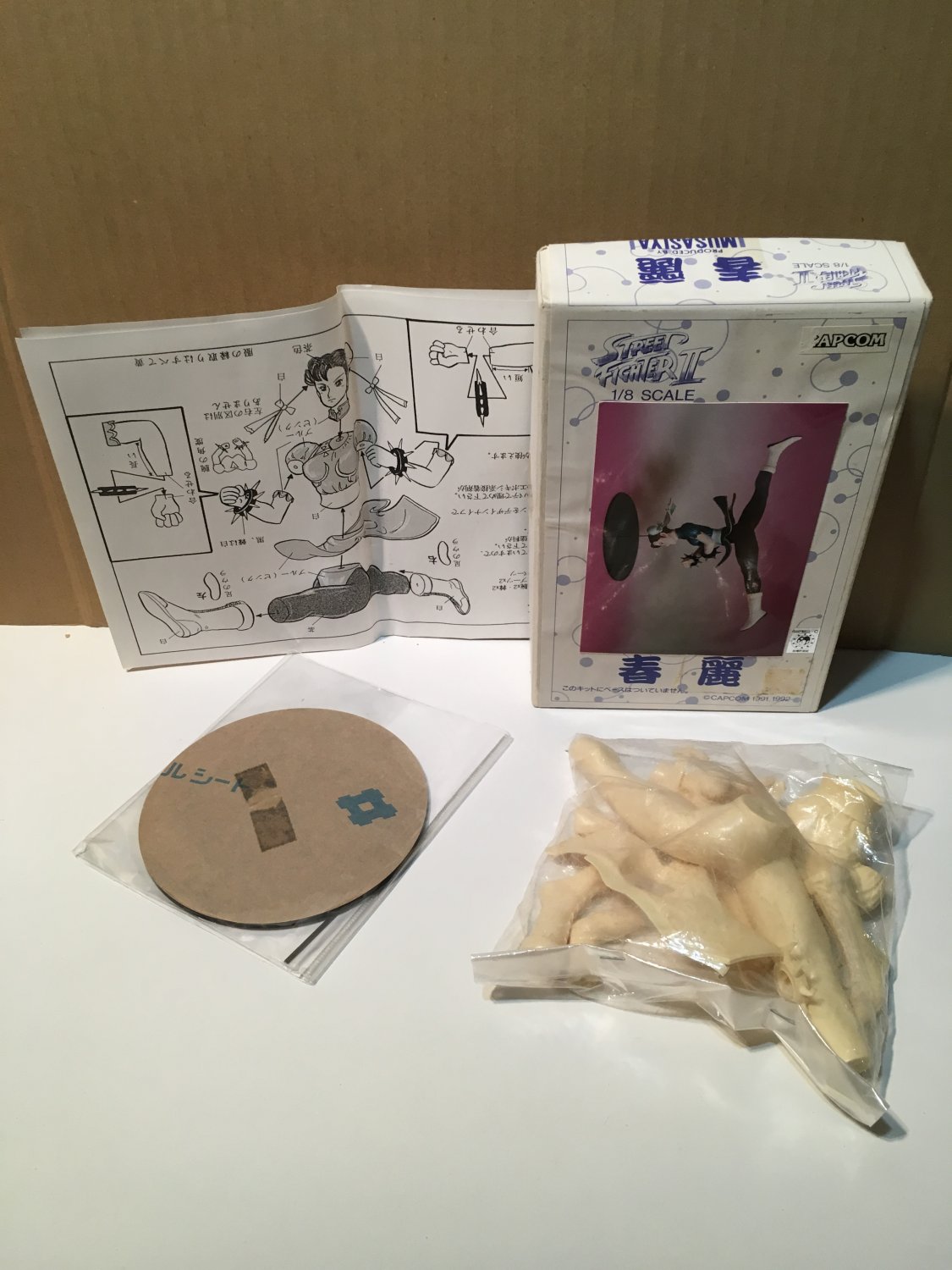 Chun-Li Resin Figure Model Garage kit Street Fighter 2 II Capcom Chun ...