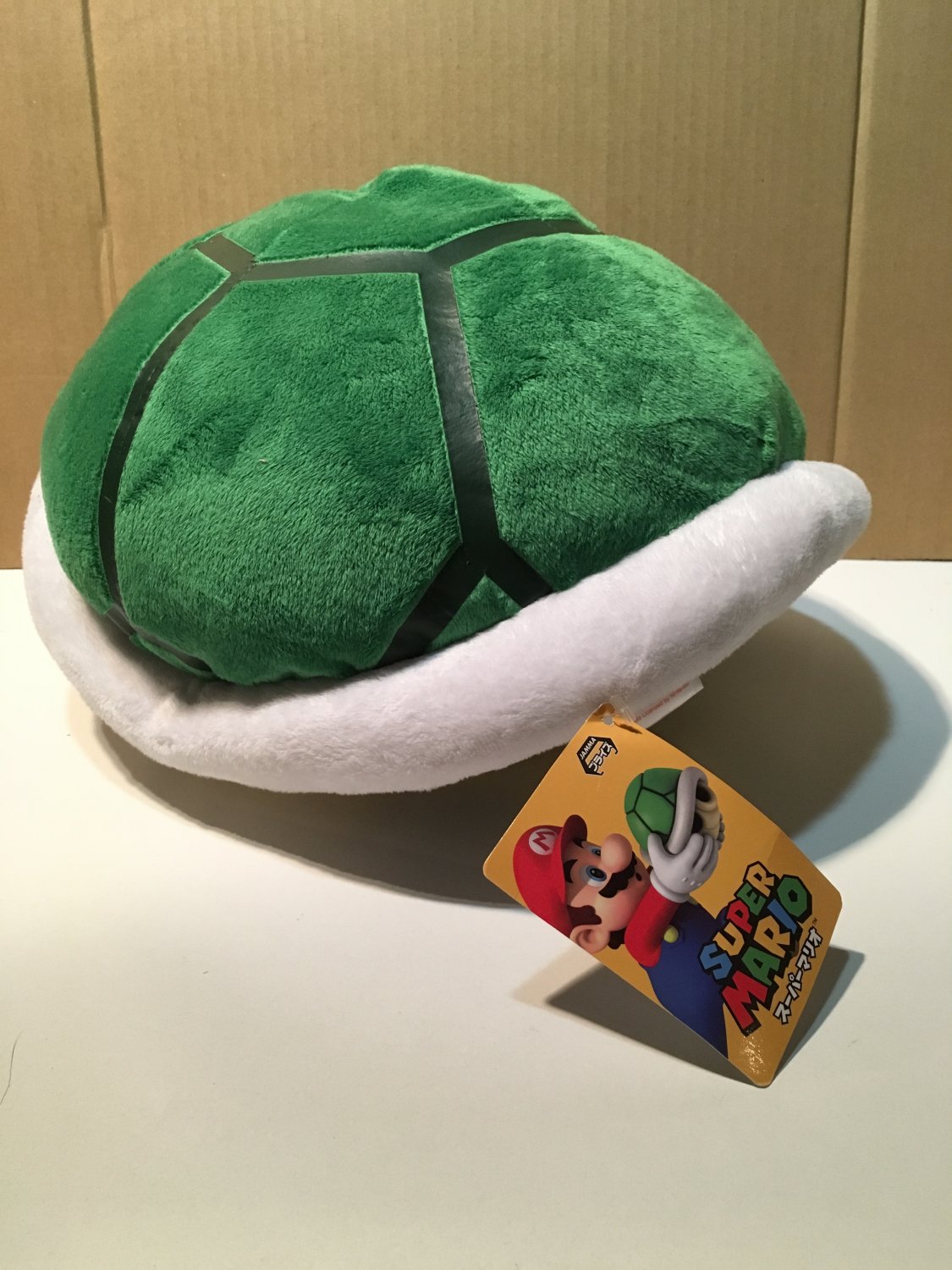 Super Mario Bros Green Koopa Shell Plush Toy Figure Nintendo Taito UFO ...