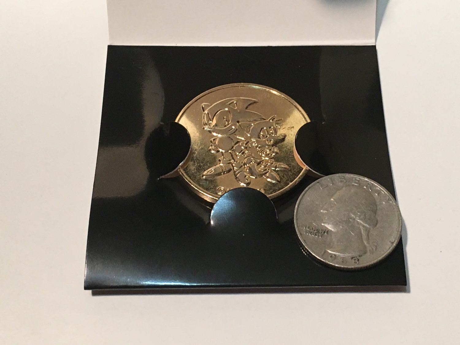 Sonic the Hedgehog 2 Coin Token Championship ‘93 Promo Sega Mega Drive ...