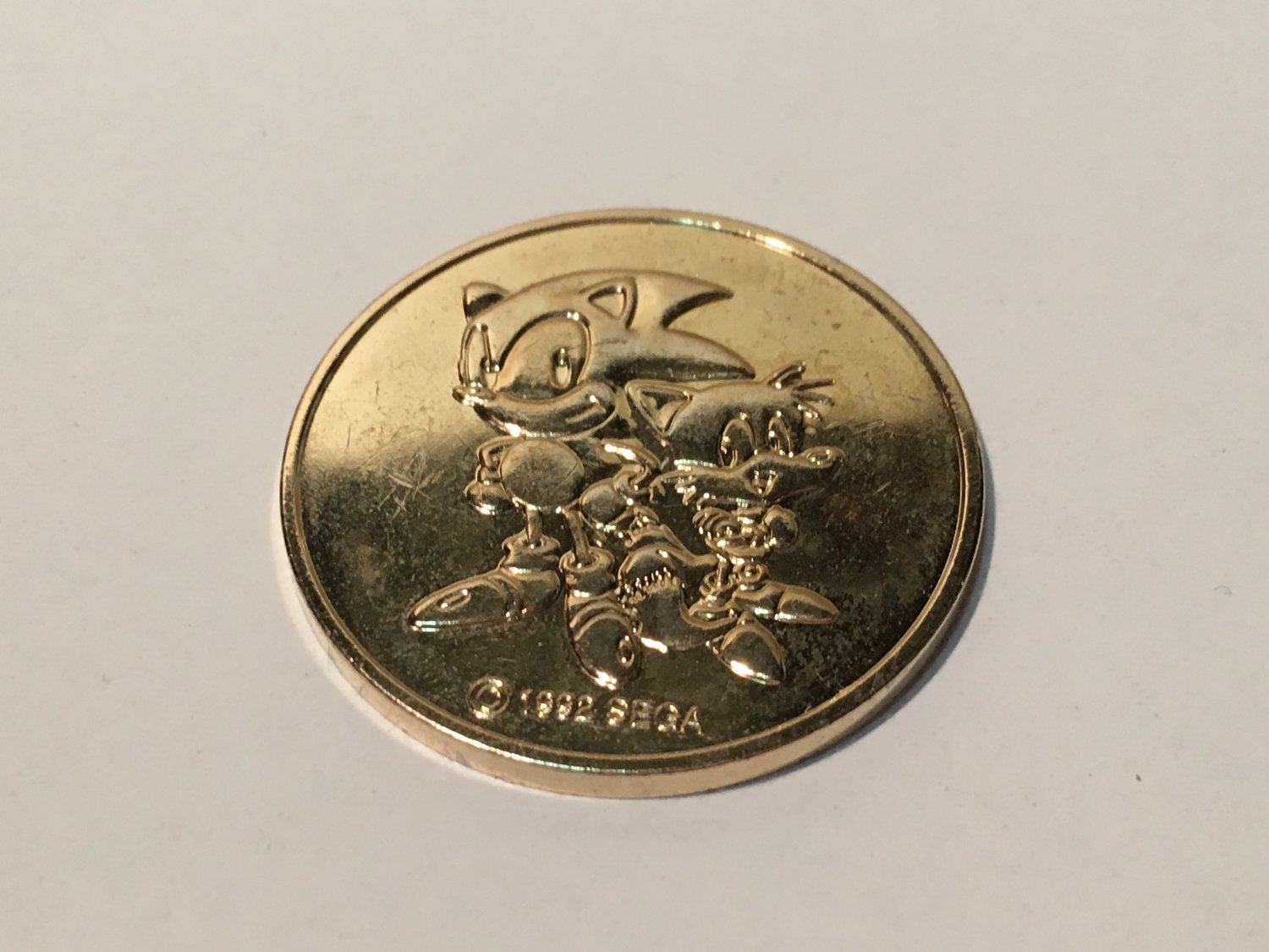Sonic the Hedgehog 2 Coin Token Championship ‘93 Promo Sega Mega Drive ...