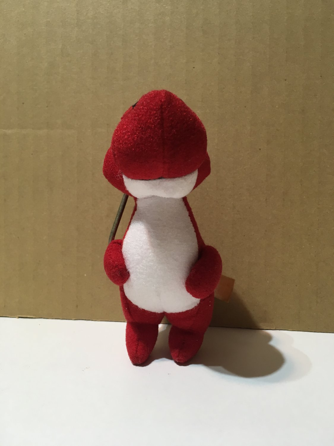 Red Sun Arrow Yoshi Plush Keychain Super Mario World Nintendo Rare Toy ...