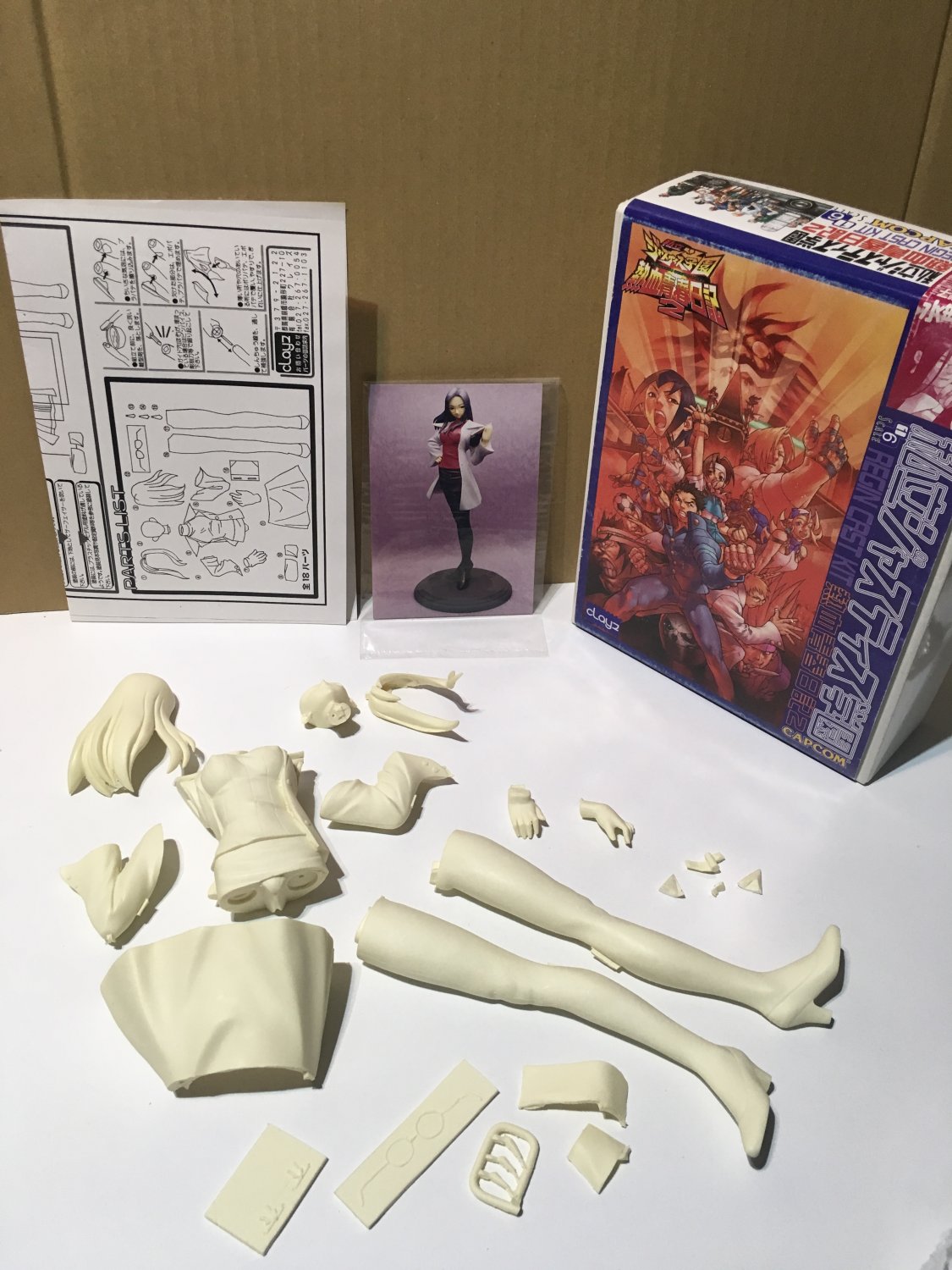 Kyoko Resin Figure Model Garage kit toy Rival Schools Project Justice ...