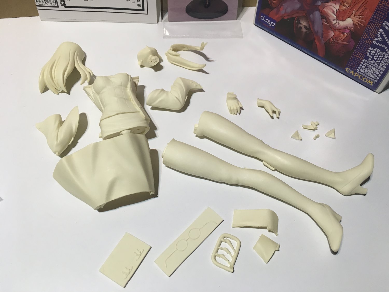 Kyoko Resin Figure Model Garage kit toy Rival Schools Project Justice ...