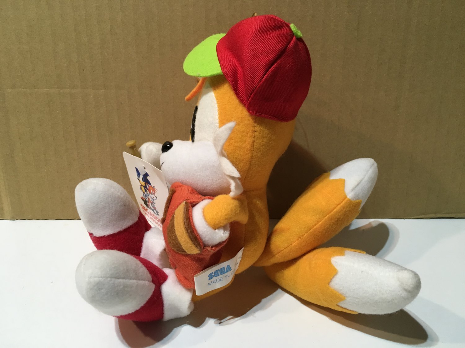 1995 Sonic the Hedgehog Tails Baseball Sports Plush toy rare vintage ...