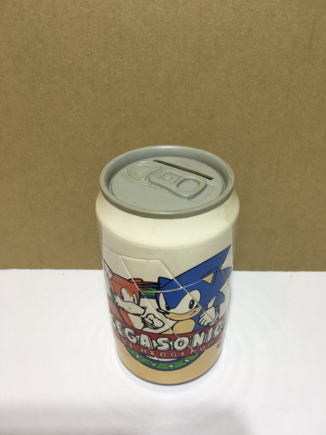 Segasonic Puzzle Can Coin Bank Sega Sonic the Hedgehog Tails video game ...