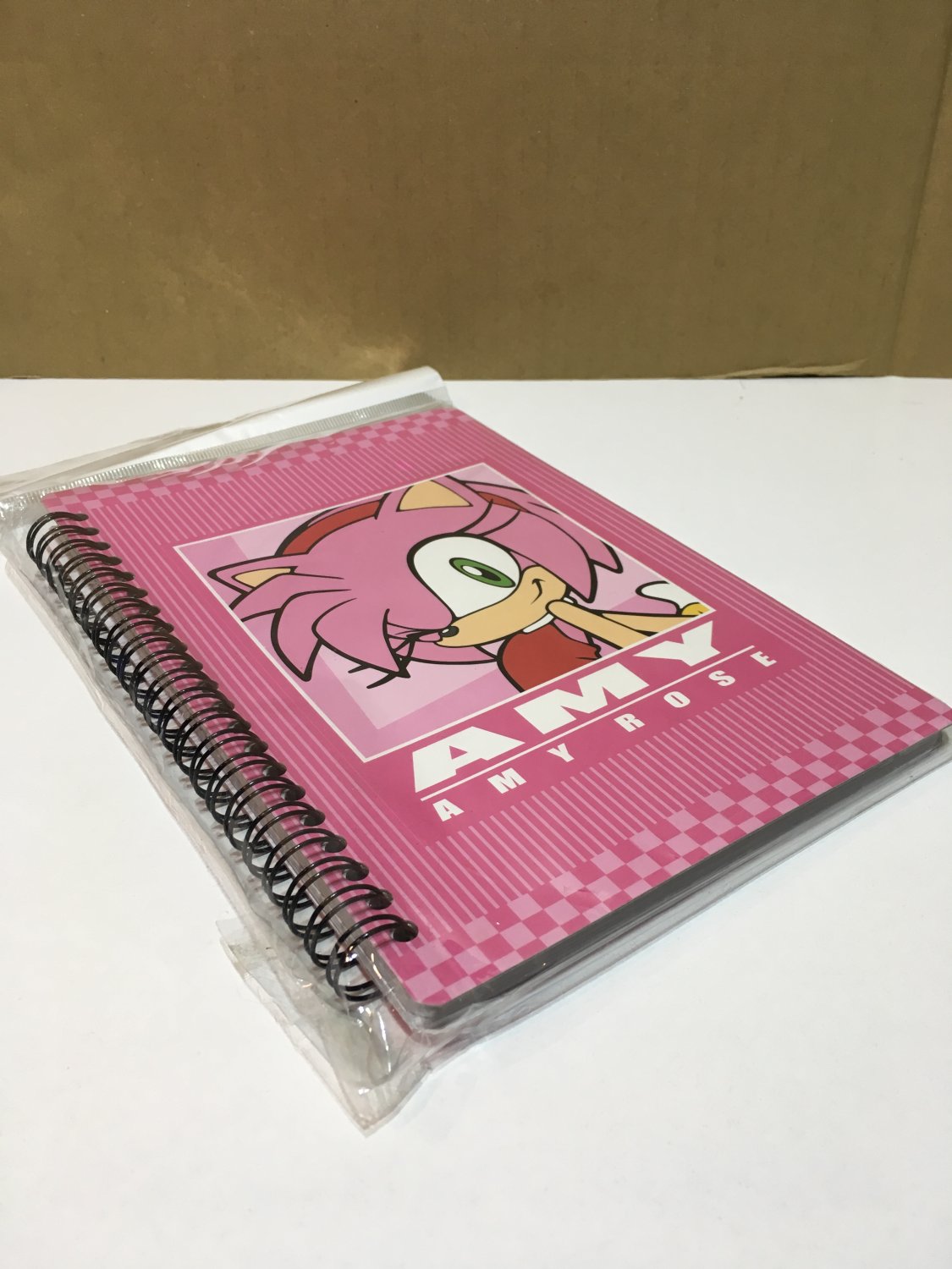 Amy Rose Notebook Sonic the Hedgehog Sega Collectible