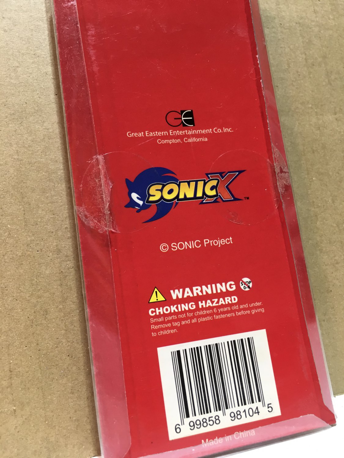 Sonic the Hedgehog Cell Phone Charm Strap Sonic X Sega