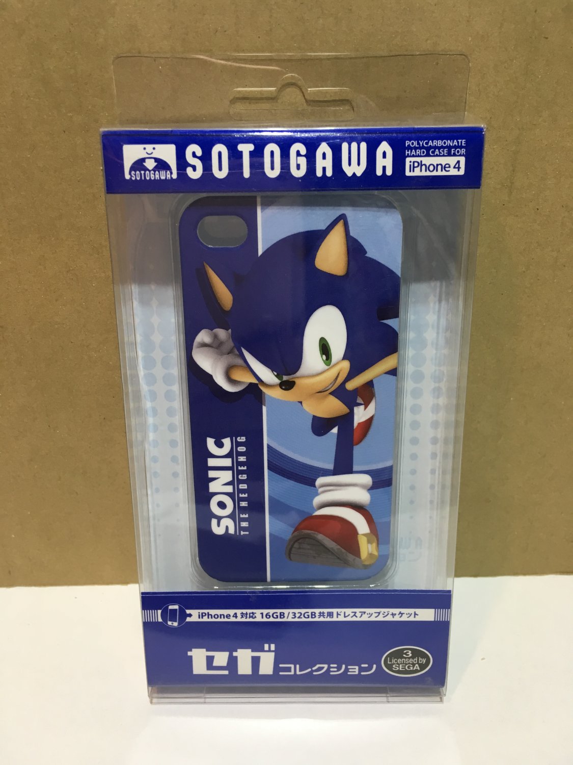 Sega Collection Sonic the Hedgehog IPhone 4 hard case polycarbonate ...