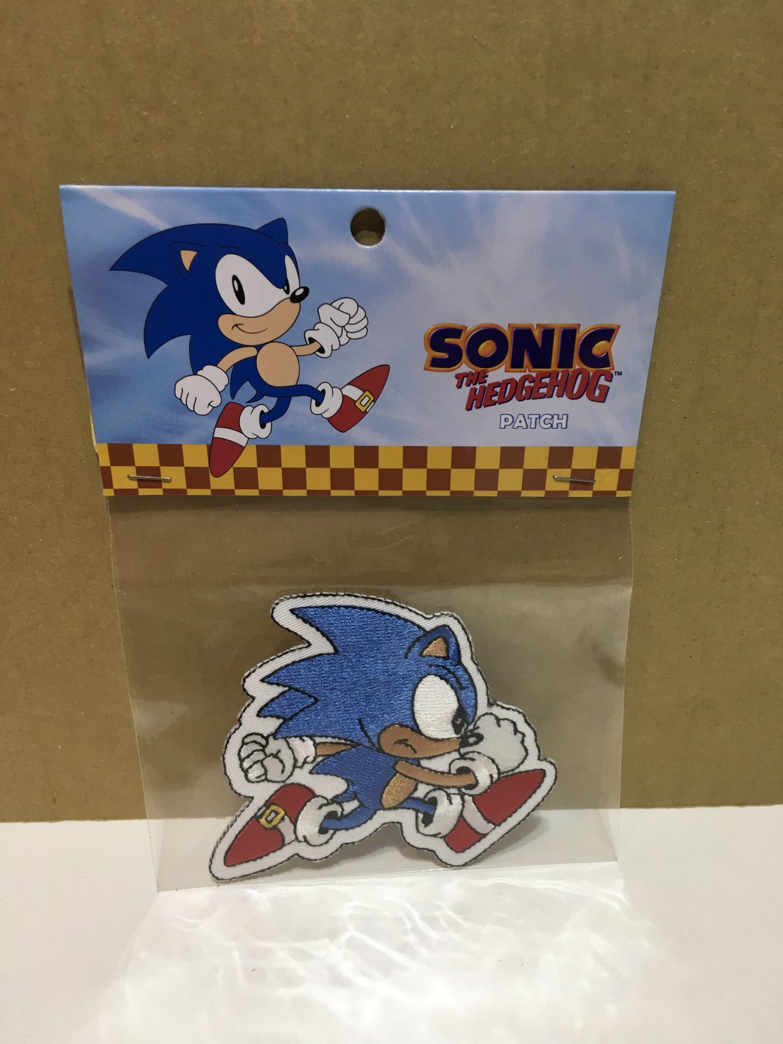 Sonic the Hedgehog Patch for Jacket Coat clothing collectible ...