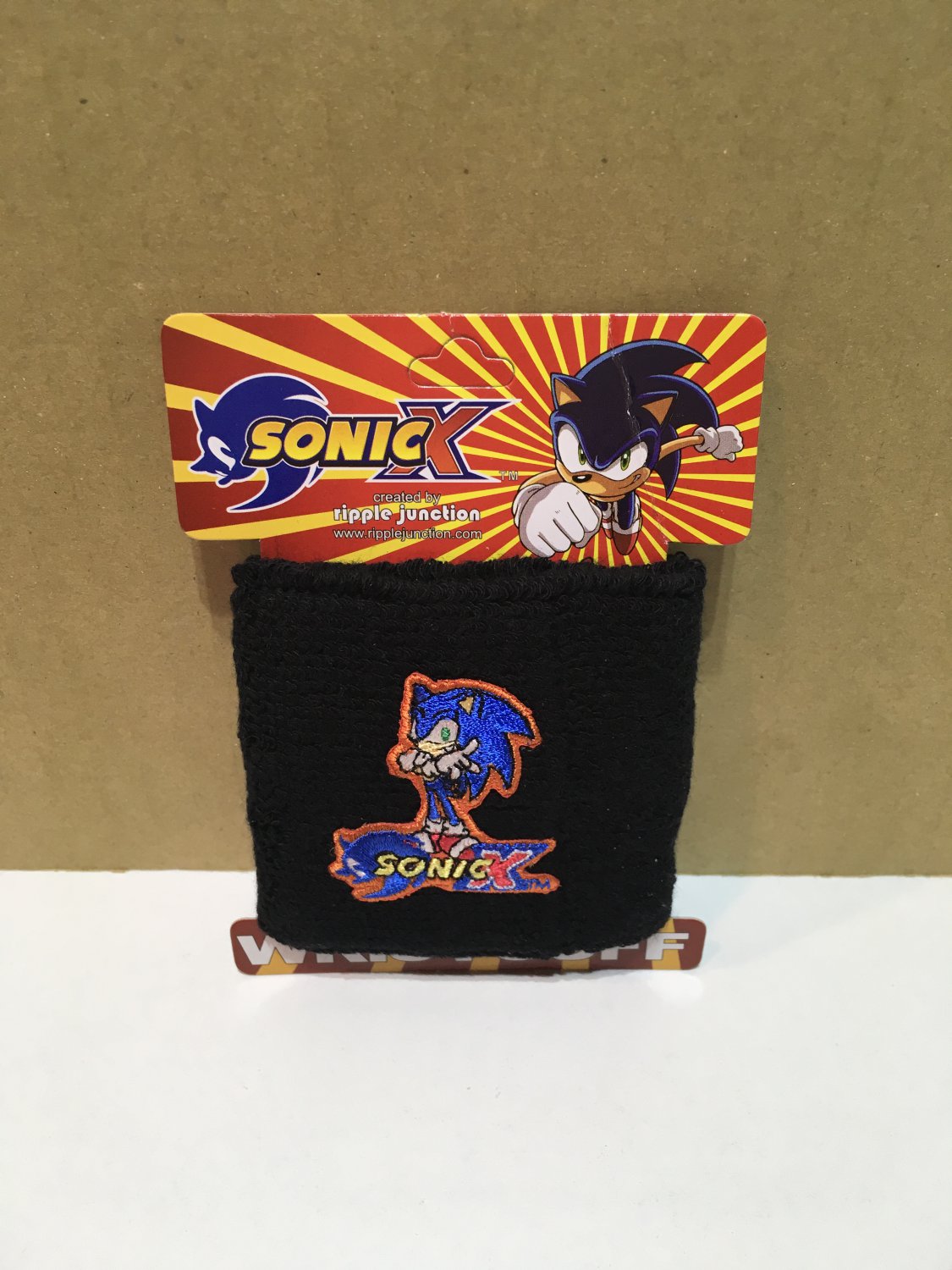 Sonic the Hedgehog Sonic X Wrist Cuff sweat Band Sega