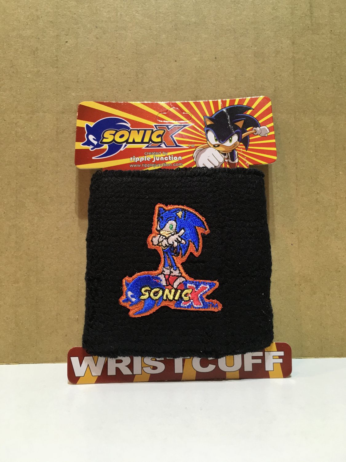 Sonic the Hedgehog Sonic X Wrist Cuff sweat Band Sega