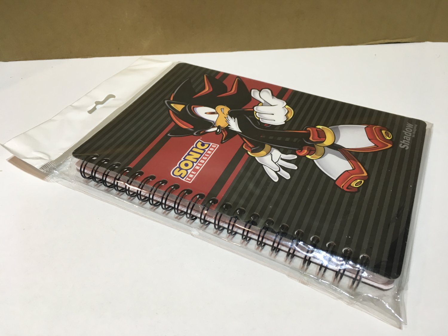 Shadow Notebook Sonic the Hedgehog Sega Collectible
