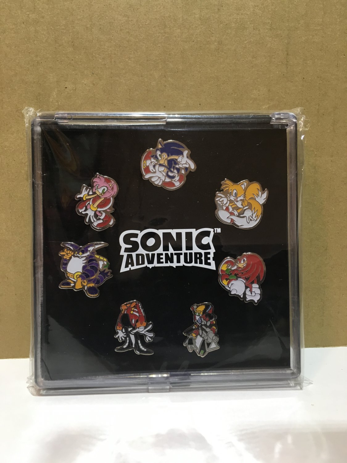 Sonic Adventure Pin Set 1998 Sonic the Hedgehog Badge Sega Amy Eggman ...