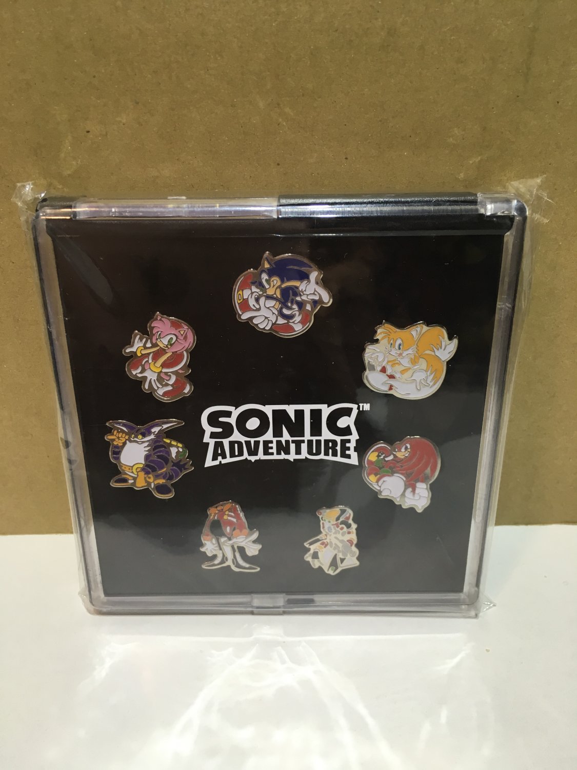 Sonic Adventure Pin Set 1998 Sonic the Hedgehog Badge Sega Amy Eggman ...