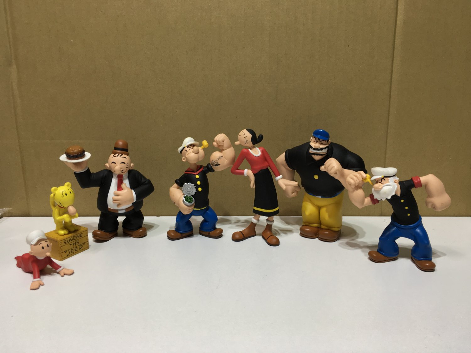 Popeye the Sailor Figure Set Darkhorse Comics Toy Figurine Collectible ...