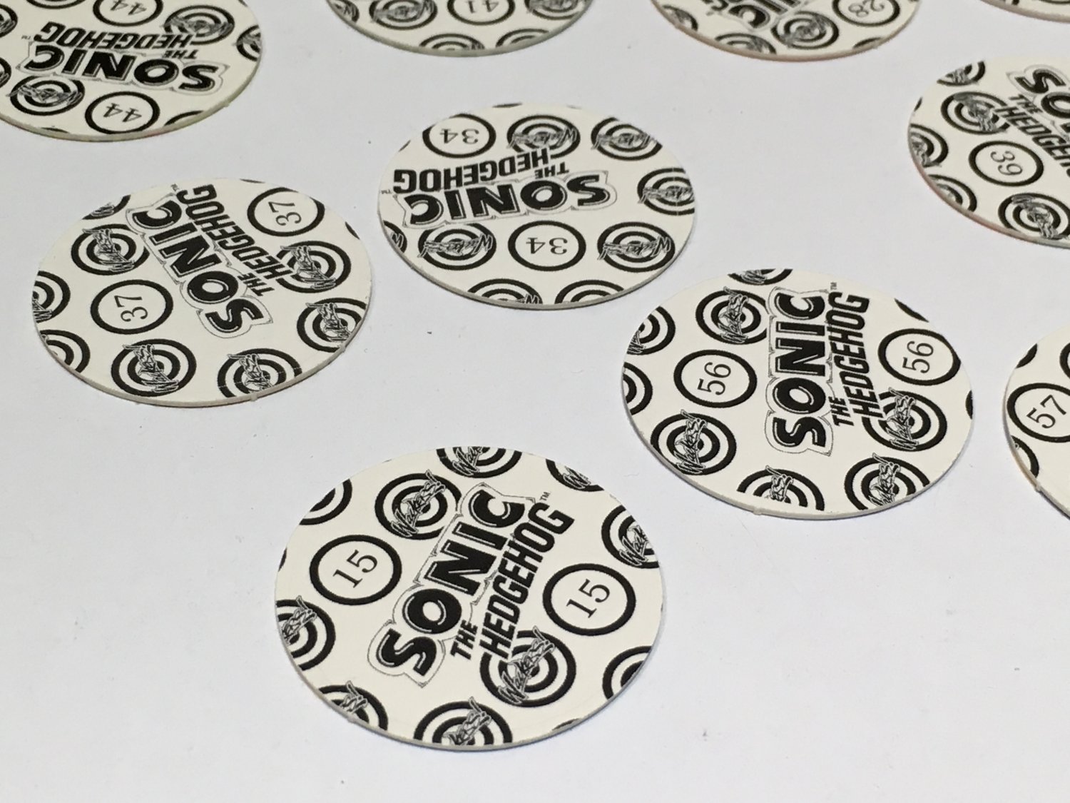 Sonic the Hedgehog Pogs Milkcaps 1995 Princess Sally vintage rare Sega ...