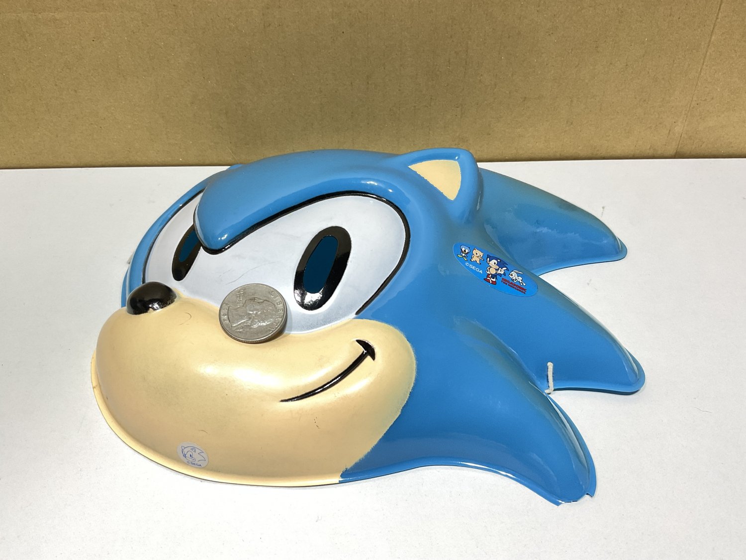 Segasonic Sonic the Hedgehog Mask vintage 1990s Japanese Classic Rare ...