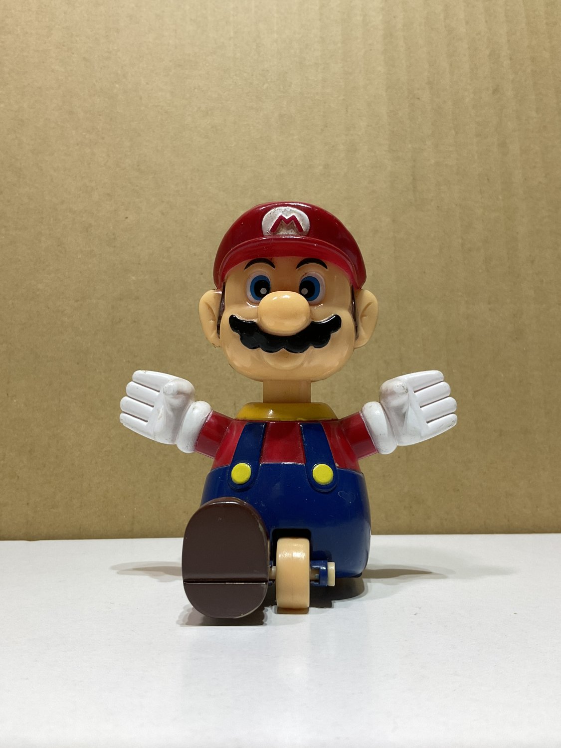 NSFW Cape Mario Toy Super Mario World Wind Up Mechanical Figure Vintage ...