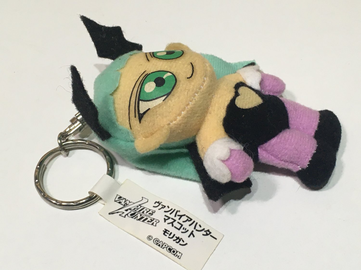 Morrigan Plush Keychain Darkstalkers Vampire Hunter Capcom vintage