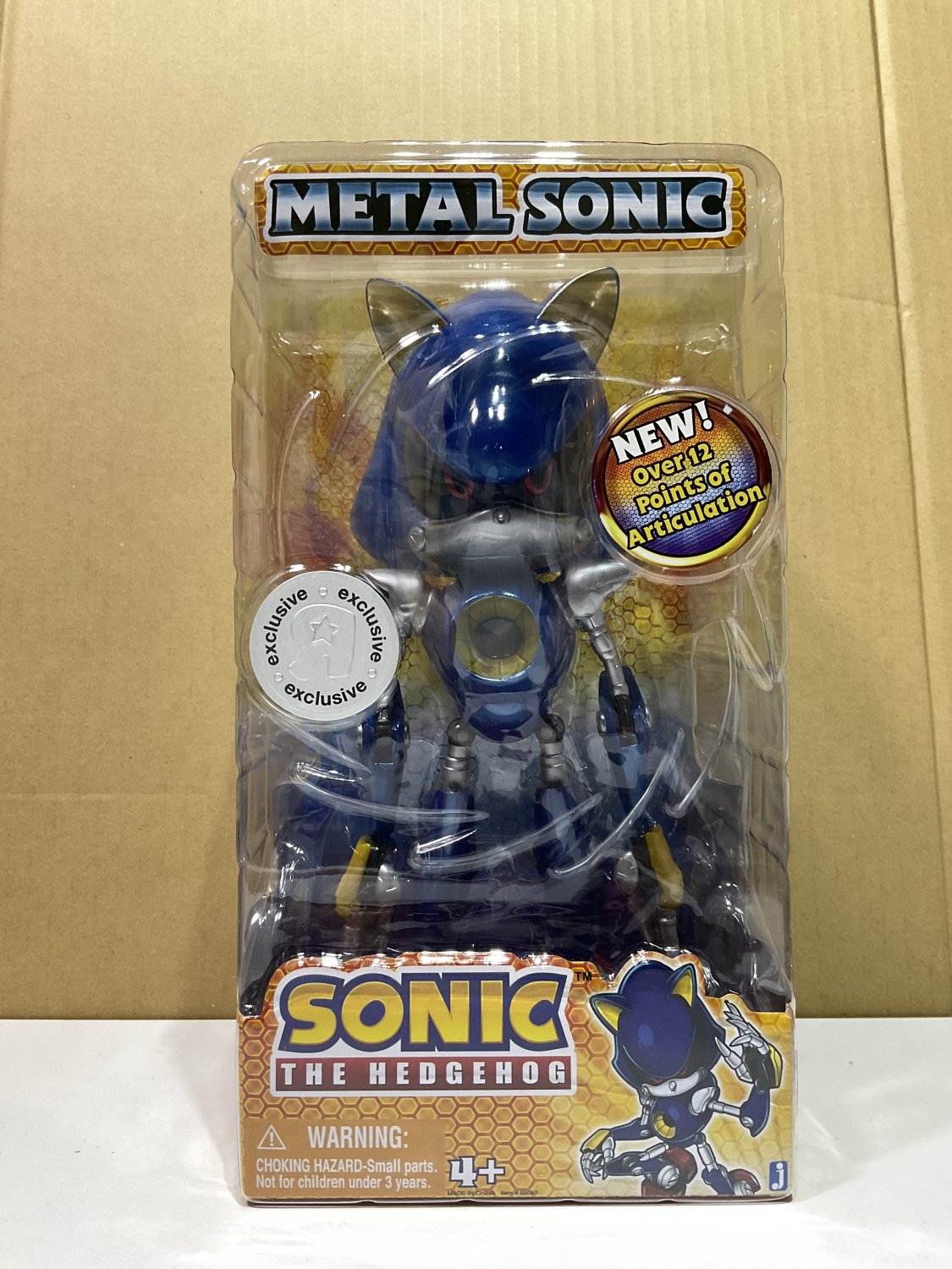 Metal Sonic Deluxe Figure Toy Sonic the Hedgehog Toys R Us Exclusive ...