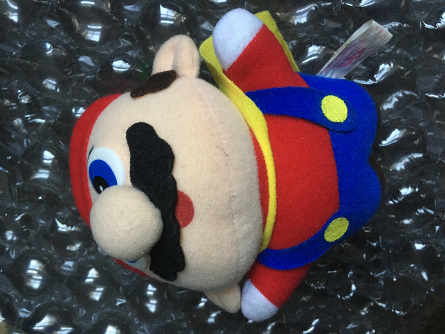 Super Mario World Feather Cape Mario Plush Toy Figure Banpresto 1992 ...