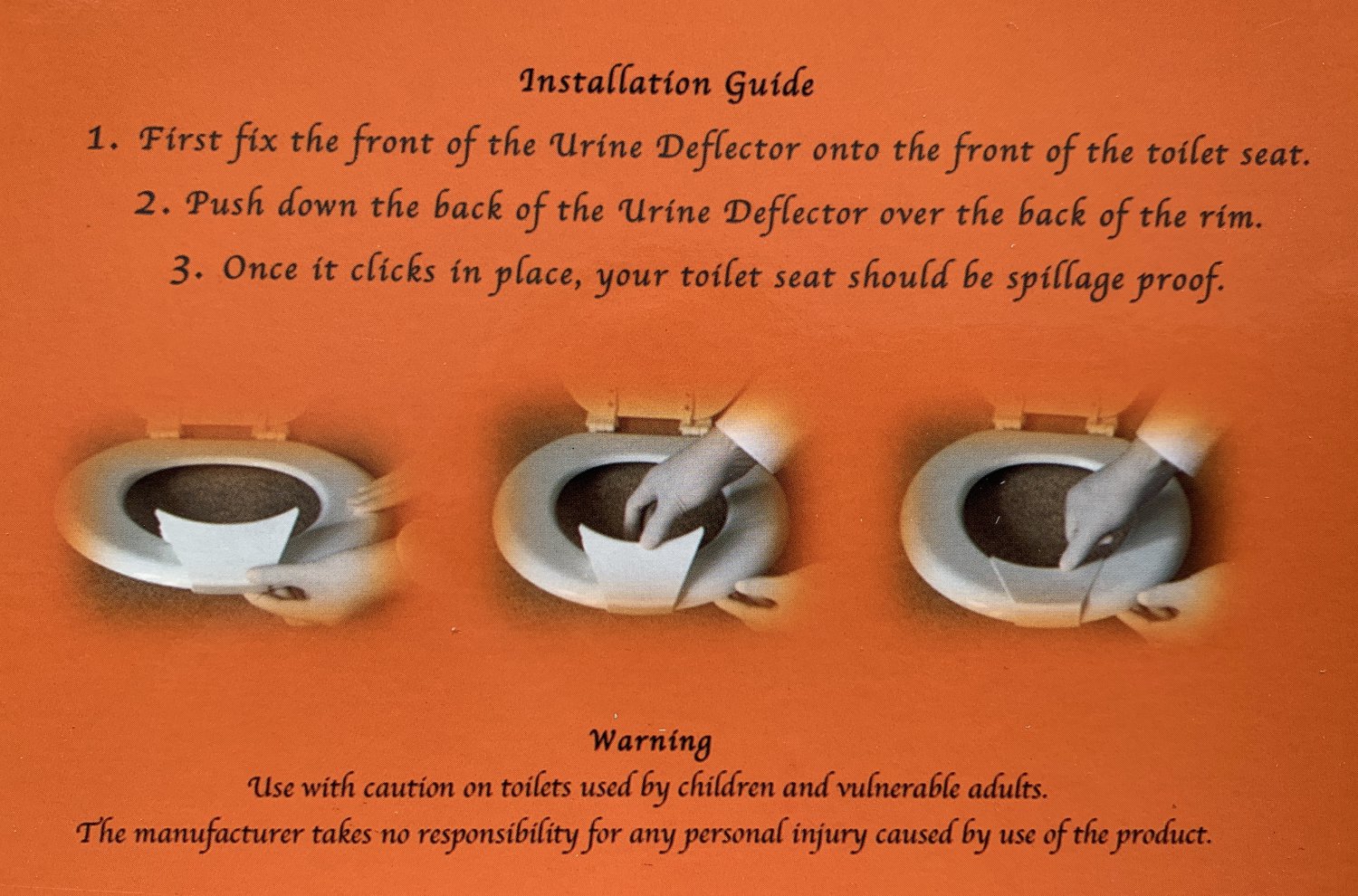 UStop Pee Stopper (Patent Pending) Pee Guard Urine Deflector – Stop Wee ...