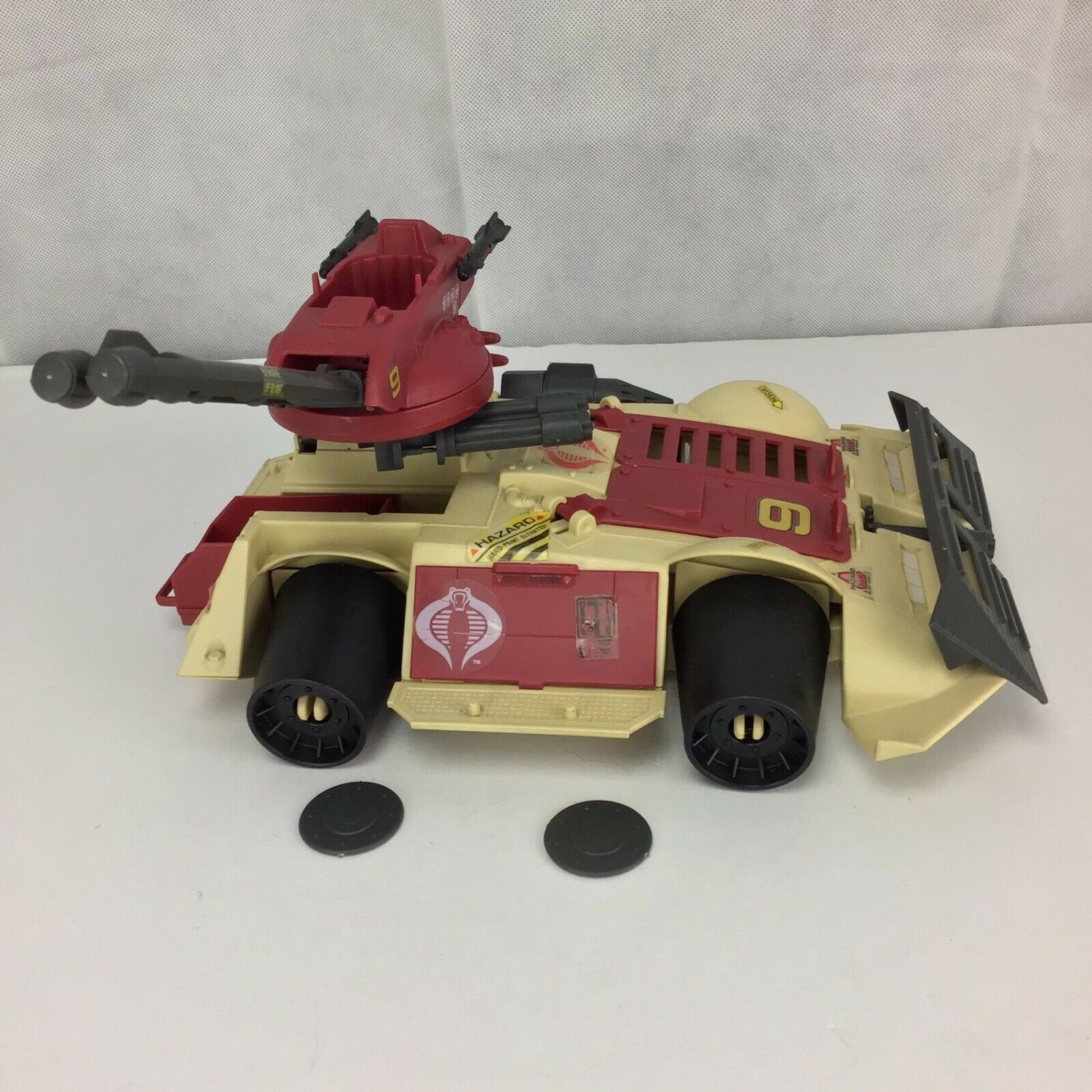 1989 Hasbro G.I. Joe Cobra Rage Urban Assault Vehicle - Very Good