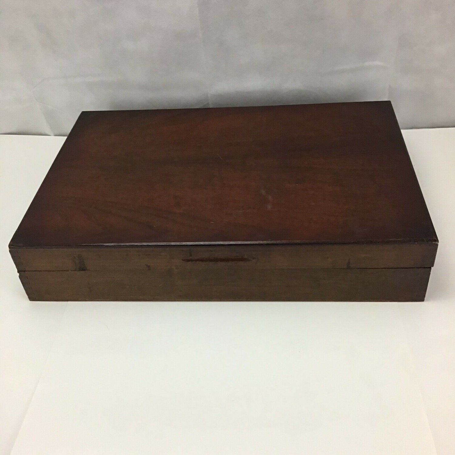 1920's Wm. Rogers Insico Pattern Silver Plate 42 PC. Set With Chest