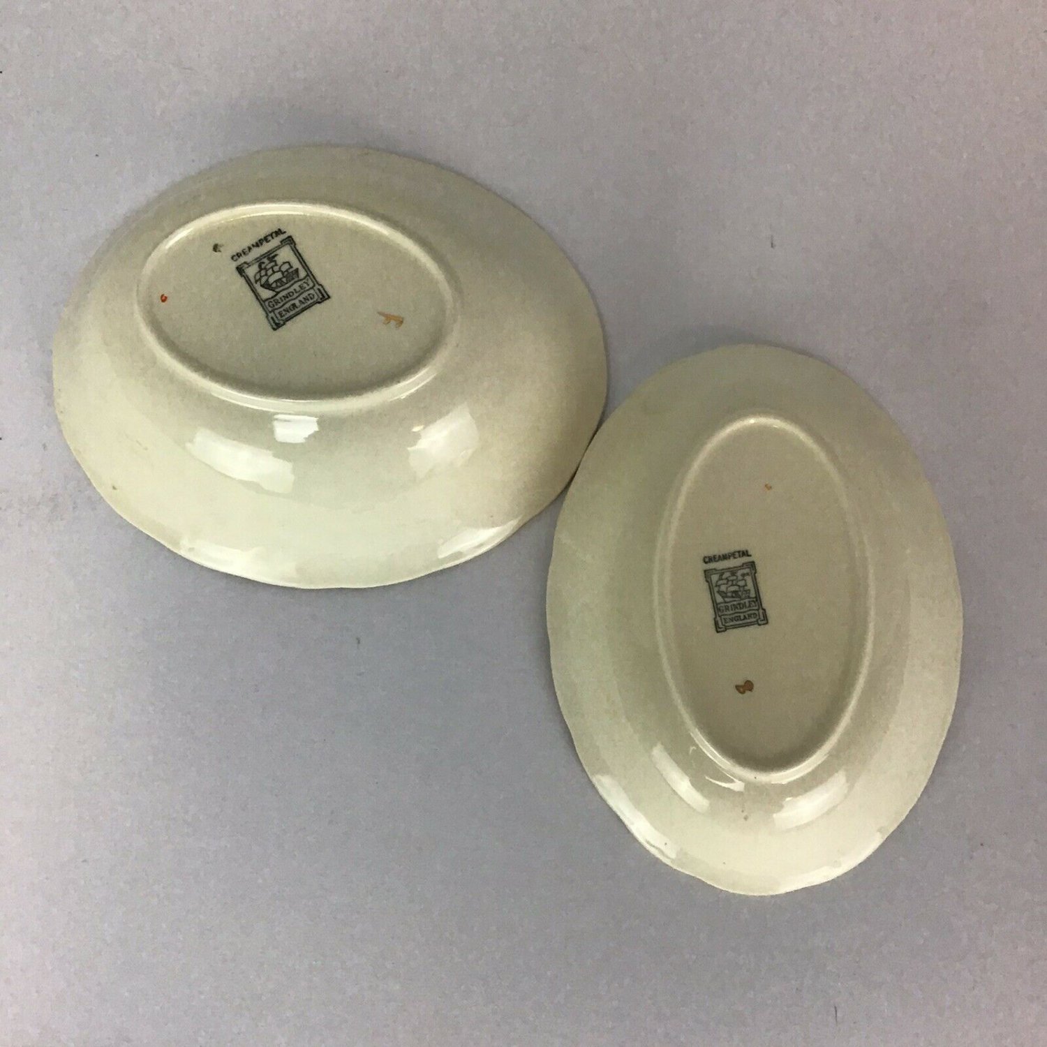 1930's Grindley Chelsea Bouquet Pattern-Set of 2 Oval Serving Bowls ...
