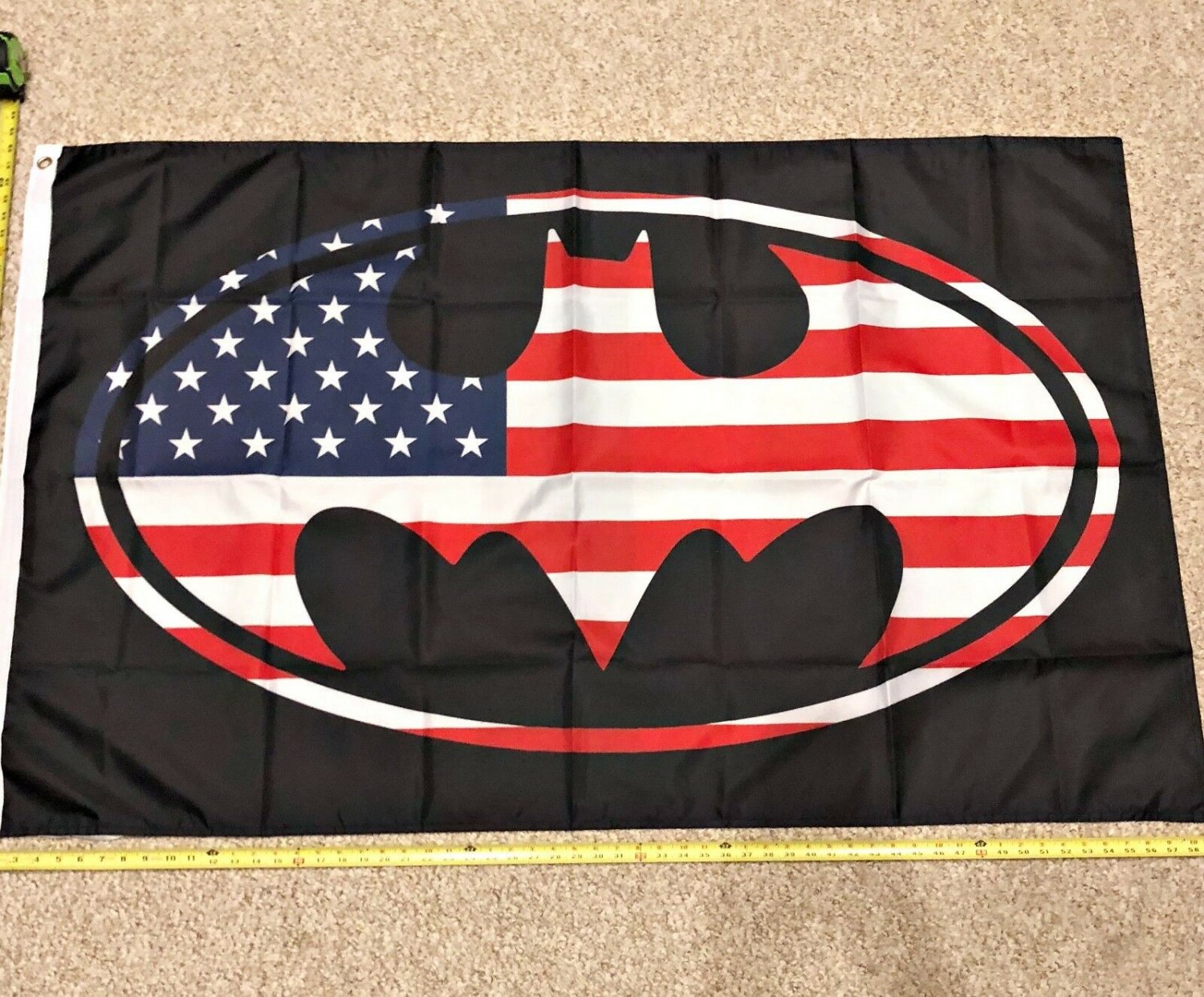 Batman USA 3x5ft Flag Marvel Batman Oval Rare Bat women Poster