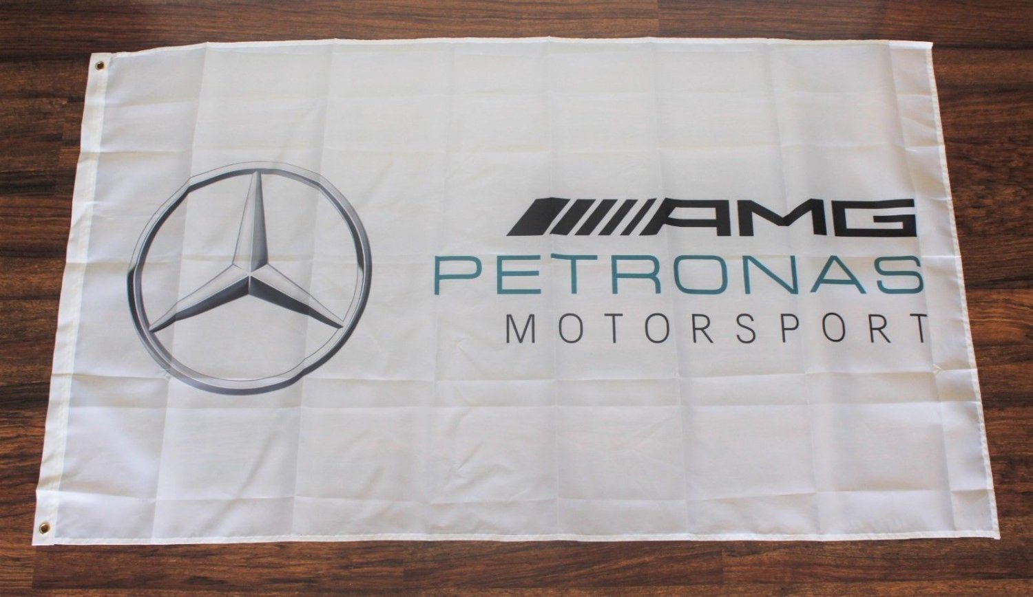 Mercedes Benz Flag AMG Petronas Motor Sport 3X5 Ft Polyester Banner USA ...