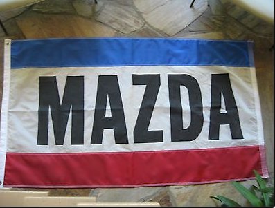 Mazda Vintage Flag 3X5 Ft Polyester Banner USA 90x150cm