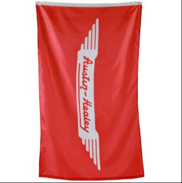 Austin Healey Flag Vertical 3X5 Ft Polyester Banner USA 90x150cm