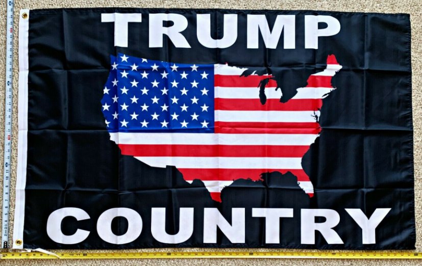Donald Trump Flag 2024 Don Jr Desantis Trump Country USA Sign 3x5ft