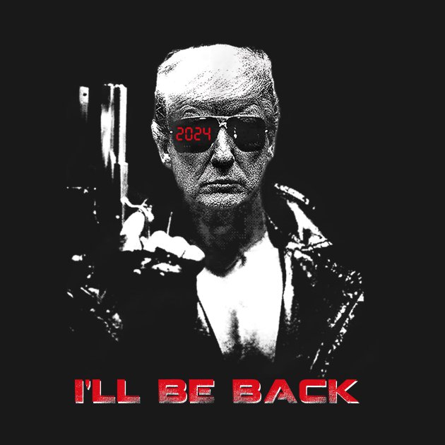 Donald Trump 2024 Flag I'll Be Back 3x5ft Banner USA