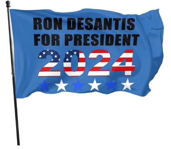Ron Desantis For President 2024 Flag 3x5 Ft Holiday Banner