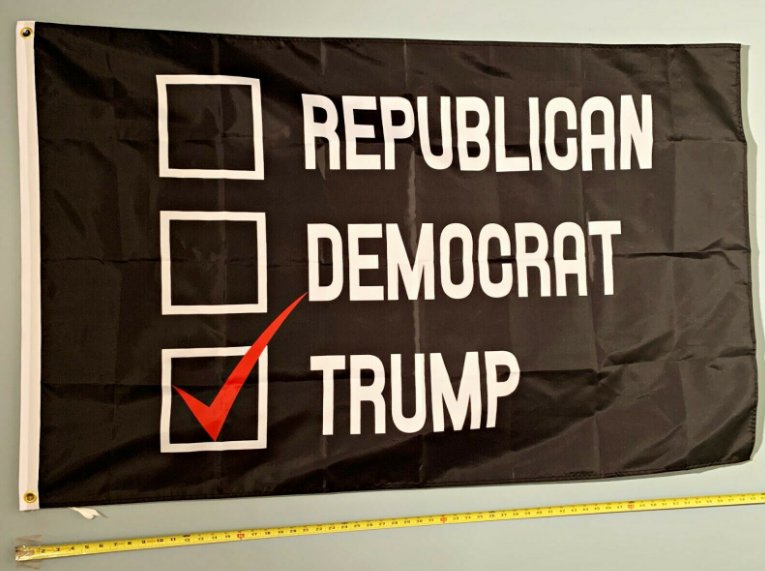 Donald trump Flag Trump Check Mark 2024 Army USA Sign 3x5ft