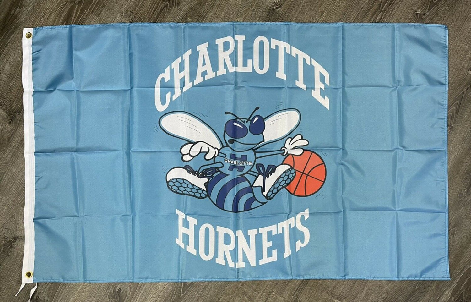 Charlotte Hornets Logo Flag 3x5 ft Sports Banner Man-Cave Garage Bar Pub