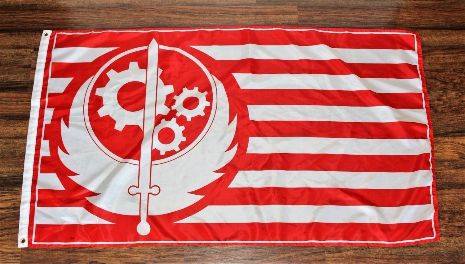 California Republic Fallout Flag Banner Brotherhood of Steel 3' x 5' USA