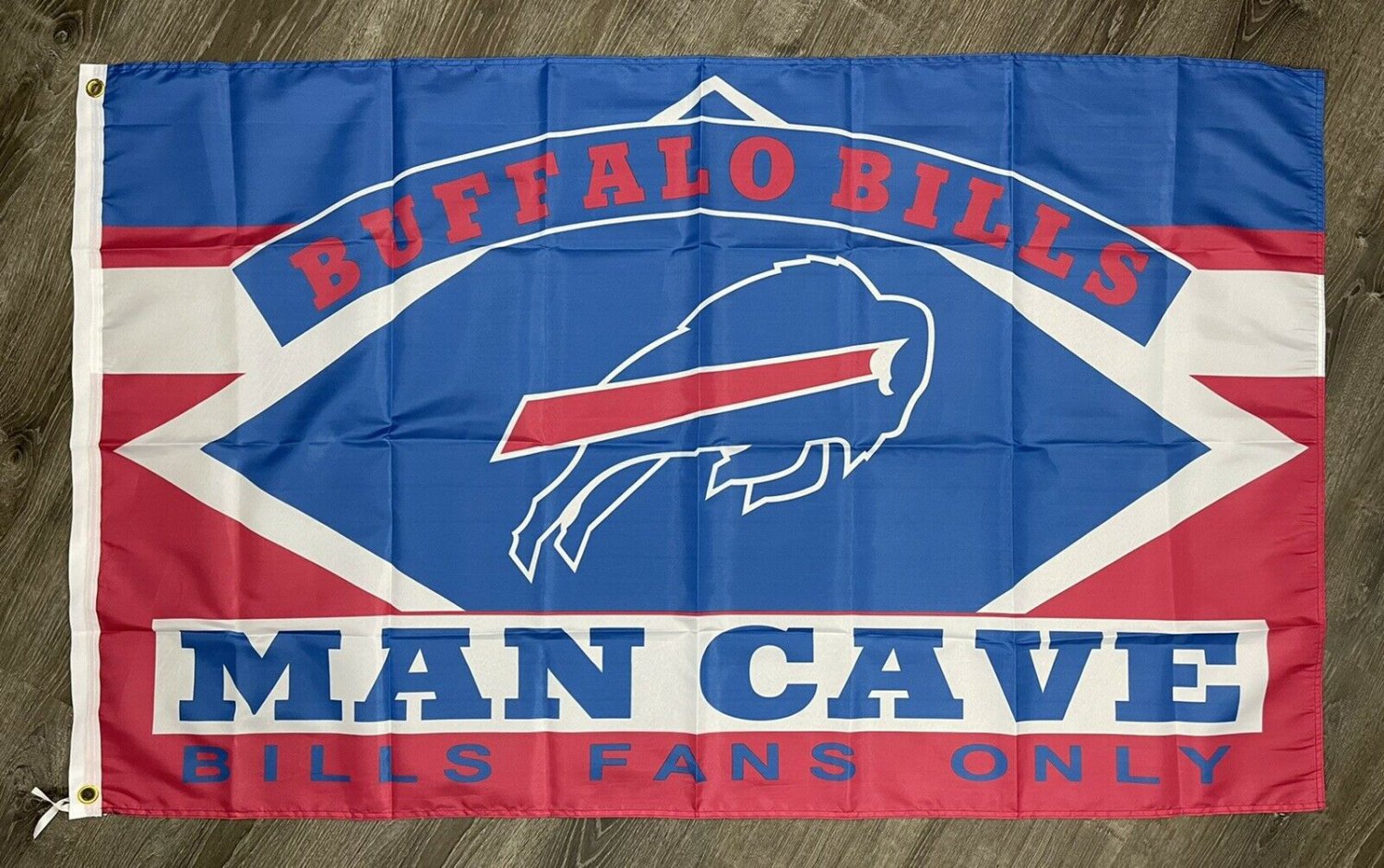 Buffalo Bills Man-Cave Flag 3x5 ft Football Sports Banner Garage Bar ...